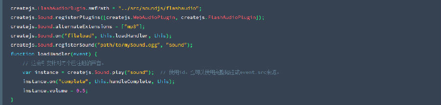 Soundjs的用法与怎么在微信当中自动播放音乐 - createjs技术博客